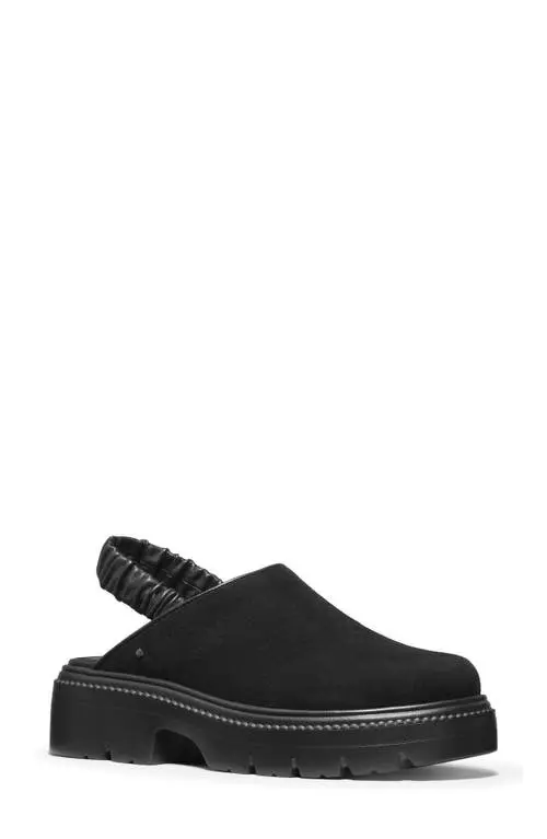 Kate Spade New York Cosma Slingback Leather Clog - Black
