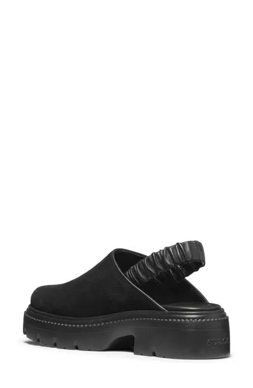 Kate Spade New York Cosma Slingback Leather Clog - Black