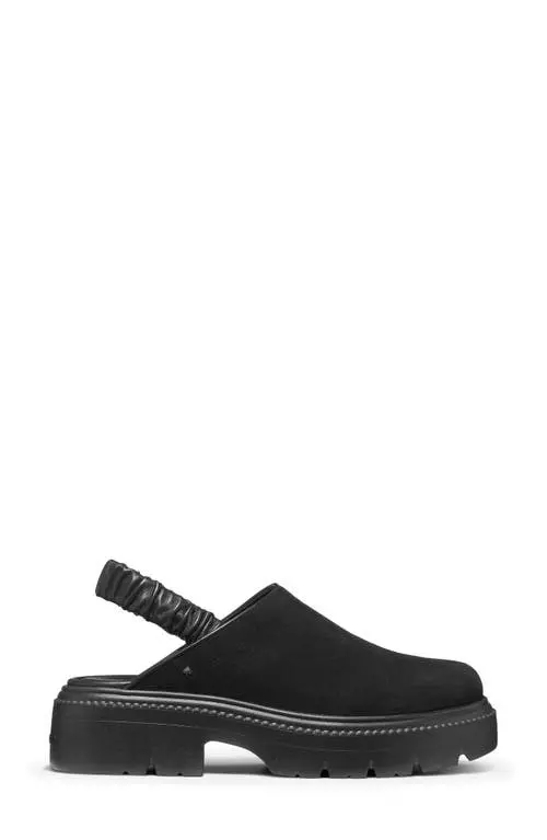 Kate Spade New York Cosma Slingback Leather Clog - Black