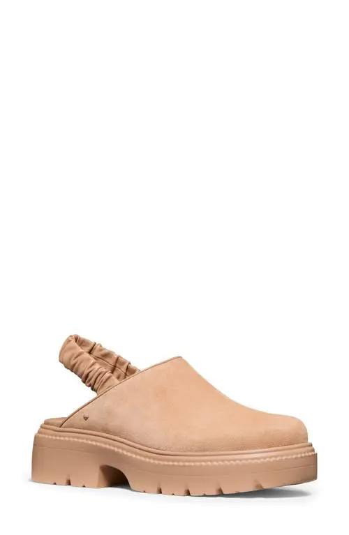 Kate Spade New York Cosma Slingback Leather Clog - Light Fawn