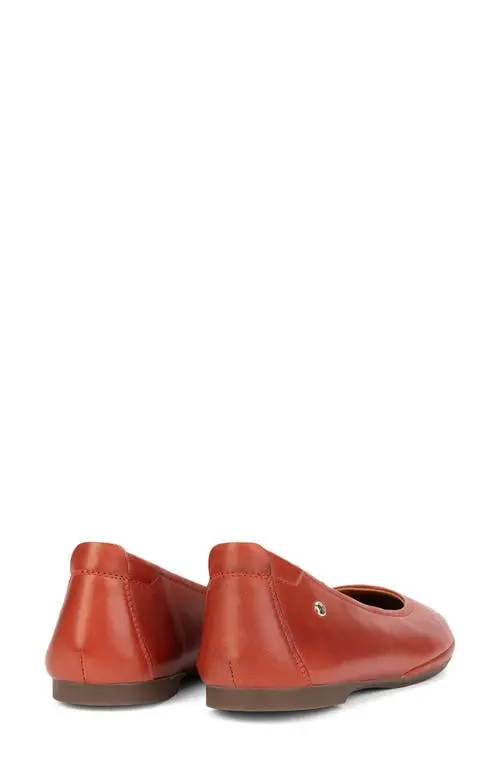 Pikolinos Carmona Leather Flat - Paprika