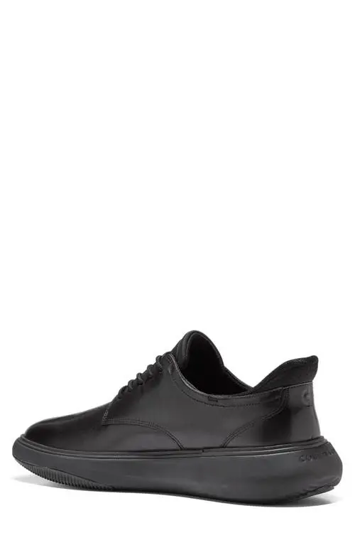 Cole Haan Grand Phaze Leather Plain Toe Sneaker - Black/black