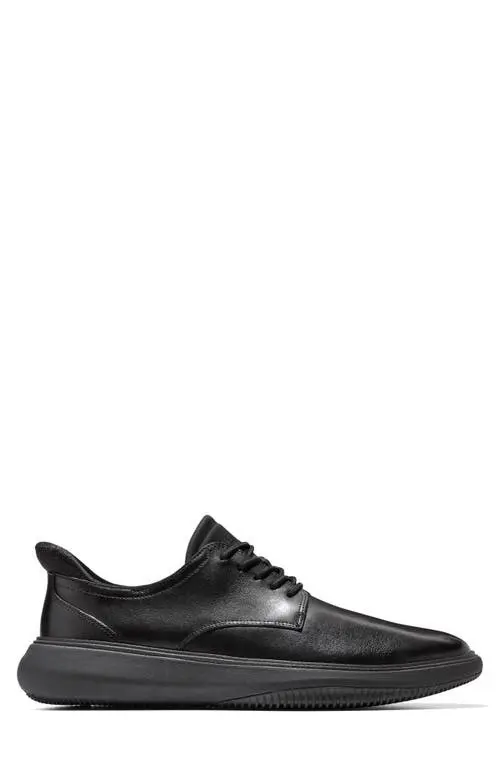 Cole Haan Grand Phaze Leather Plain Toe Sneaker - Black/black