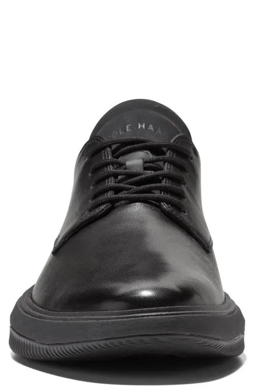 Cole Haan Grand Phaze Leather Plain Toe Sneaker - Black/black