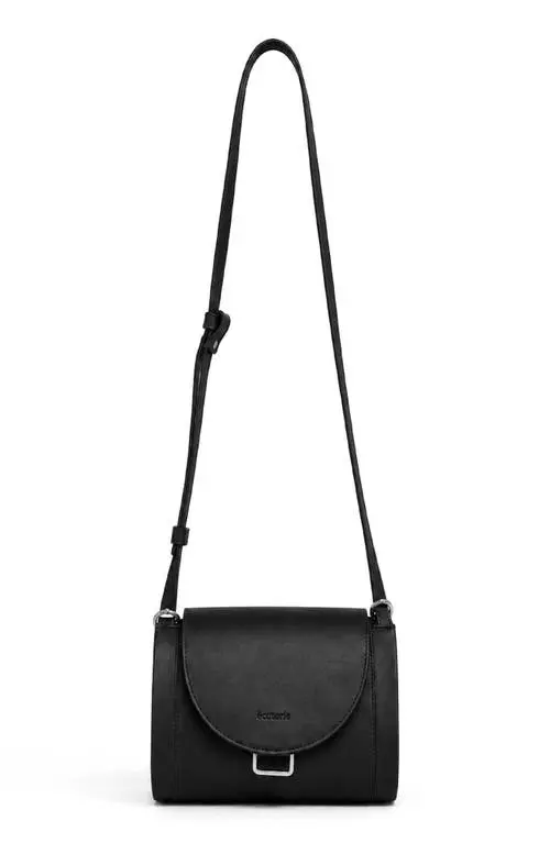 Écotorie Nora Leather Crossbody Bag - Black