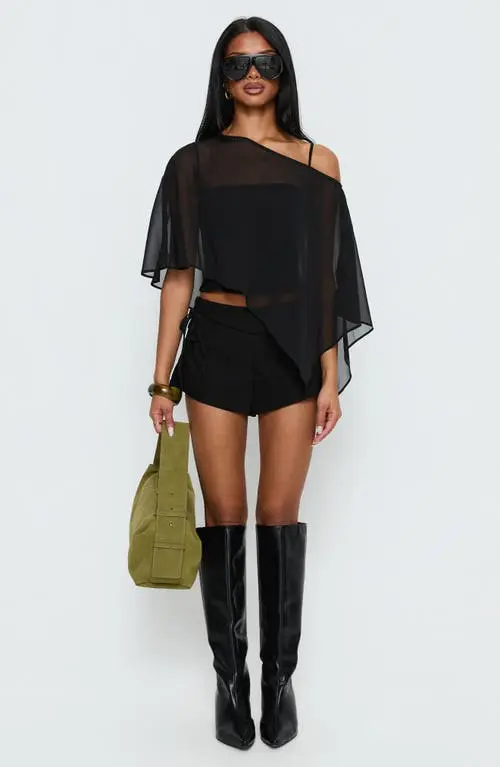 Princess Polly Senzo Wrap Shorts