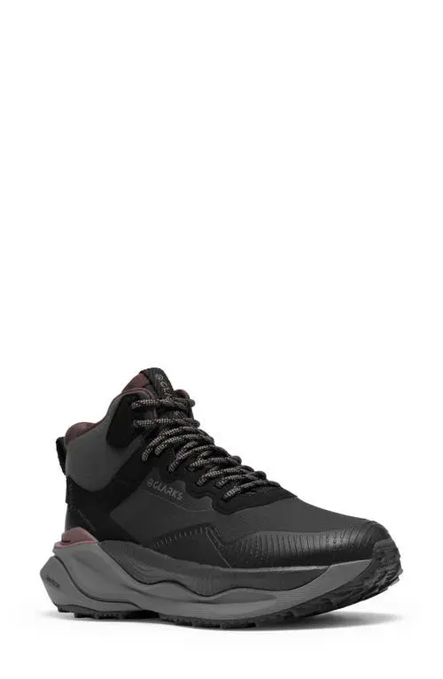 Clarks Pacetrail Waterproof High Top Hiking Shoe - Black