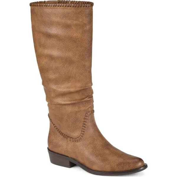 BARETRAPS Nilla Faux Leather Tall Boot - Saddle