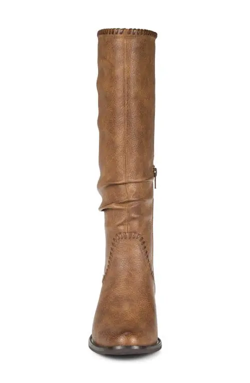BARETRAPS Nilla Faux Leather Tall Boot - Saddle