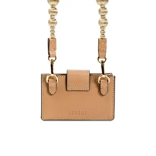 SERENA UZIYEL Alessa Card Holder - Cappucino