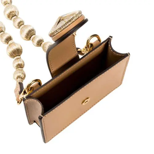 SERENA UZIYEL Alessa Card Holder - Cappucino