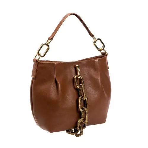 SERENA UZIYEL Catena Small Shoulder Pouch - Camello