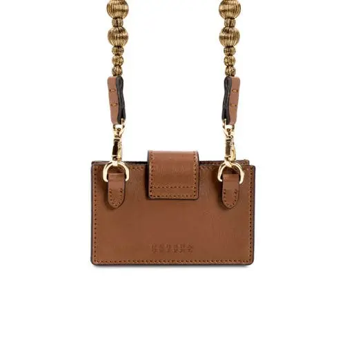 SERENA UZIYEL Alessa Card Holder - Camello