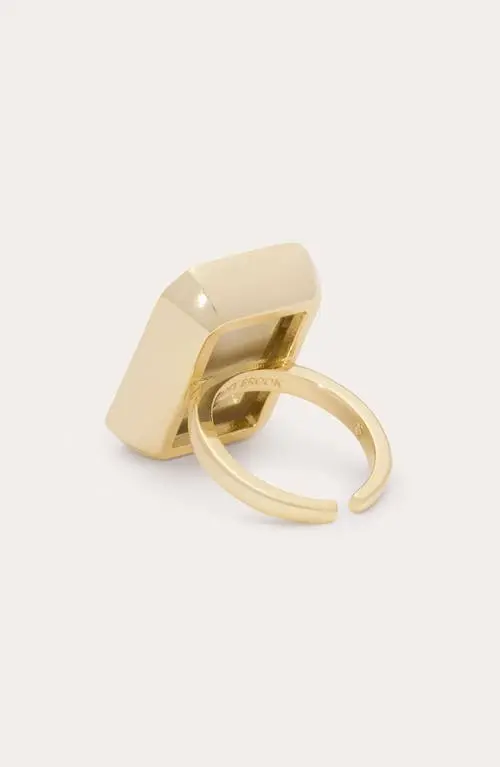 Ramy Brook Norika Glass Stone Statement Ring