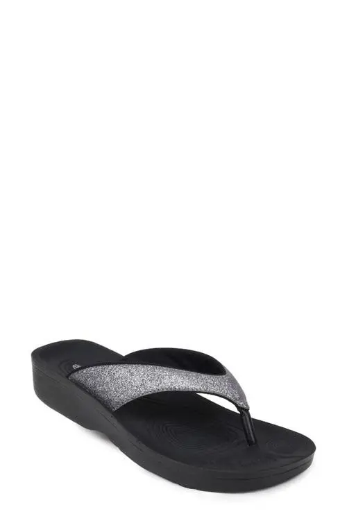 AEROTHOTIC Crystal Mist Flip Flop - Grey