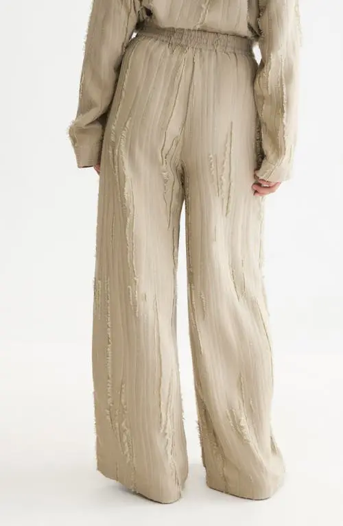 Scotch & Soda Eleni High Waist Wide Leg Fil Coupé Pants