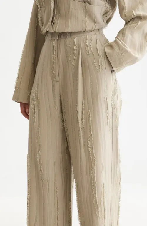Scotch & Soda Eleni High Waist Wide Leg Fil Coupé Pants
