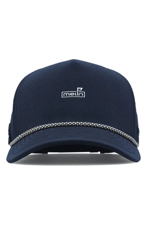 MELIN Hydro Odysea Rope Links Snapback Ball Cap - Navy