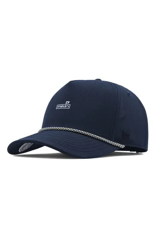 MELIN Hydro Odysea Rope Links Snapback Ball Cap - Navy