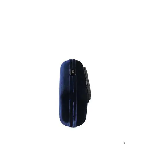 SERENA UZIYEL Fiocco Velvet Clutch