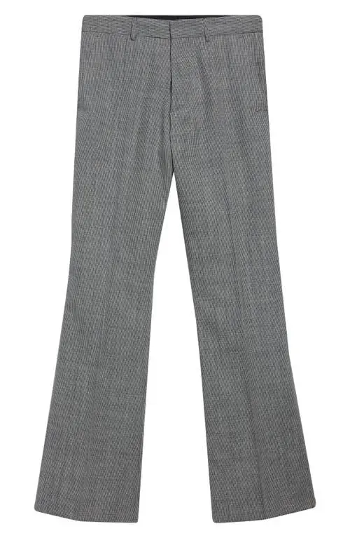 Amiri Ma Fit Houndstooth Wool Trousers - Black