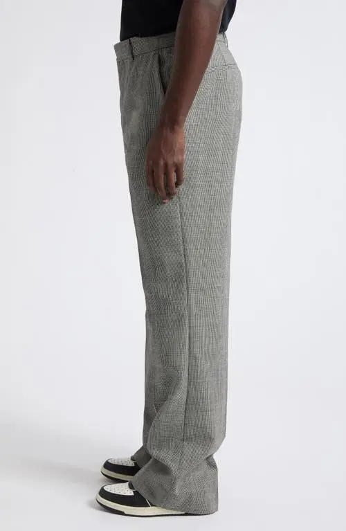 Amiri Houndstooth Wool Trousers