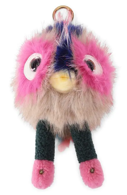 Kurt Geiger Mascot Faux Fur Pom Pom Bag Charm - Open Miscellaneous