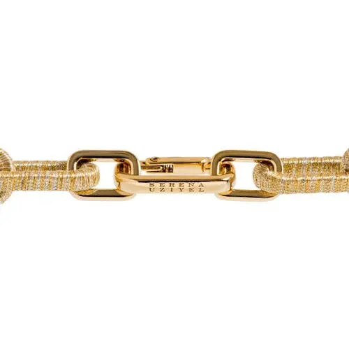 SERENA UZIYEL Catena Rectangular Necklace