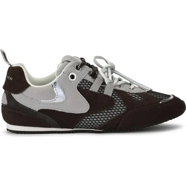 Kurt Geiger K Slim Low Top Sneakers - Open Brown