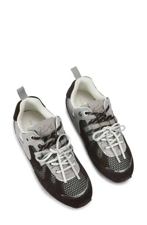 Kurt Geiger K Slim Low Top Sneakers - Open Brown