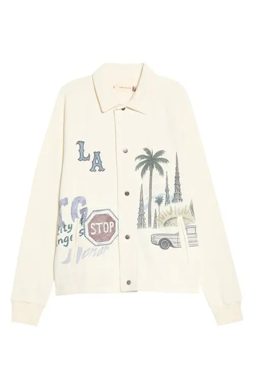 HONOR THE GIFT All Over La Cotton Fleece Coach's Jacket