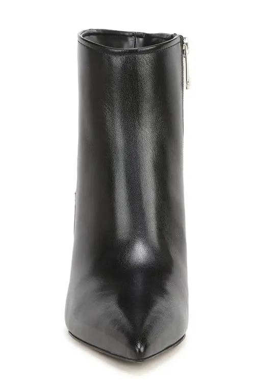 27 EDIT NATURALIZER Eva Leather Pointed Toe Bootie