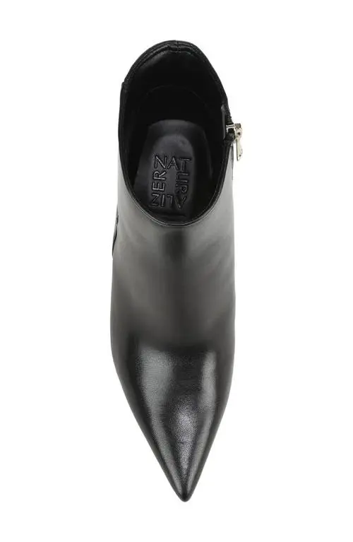 27 EDIT NATURALIZER Eva Leather Pointed Toe Bootie