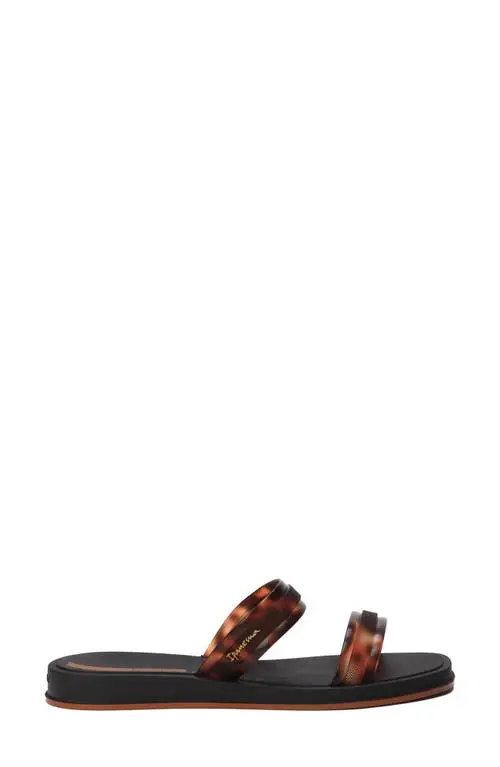 Ipanema Textured Double Strap Slide Sandals