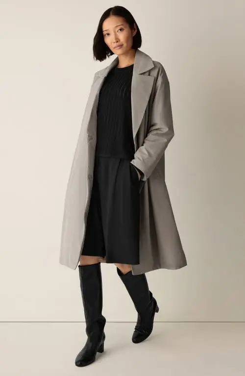 Eileen Fisher Padded Trench Coat