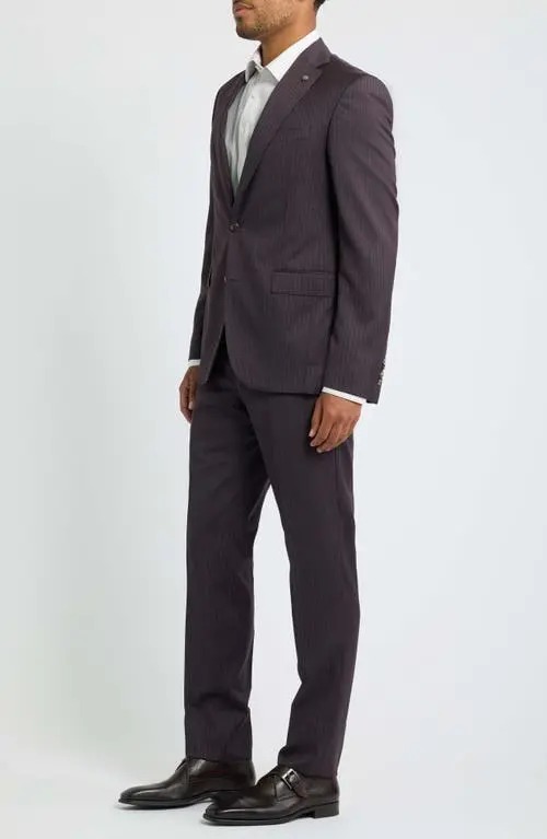 JACK VICTOR Esprit Striped Wool Suit