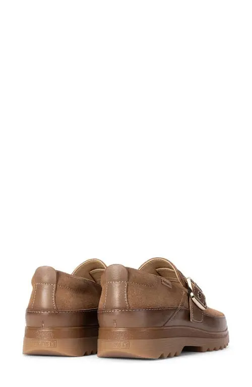 Pikolinos Vigo Leather Slip-on Shoes - Desert
