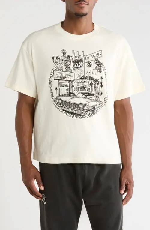 HONOR THE GIFT La Chain City Cotton Graphic T-shirt