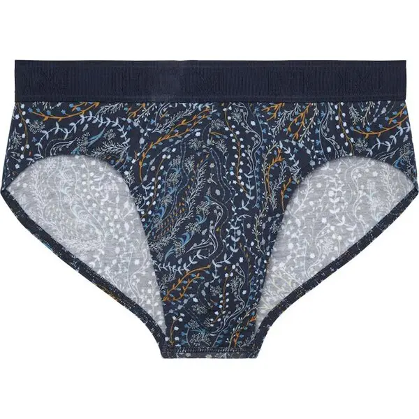 HOM Fontainebleau Mini Briefs - Navy Print