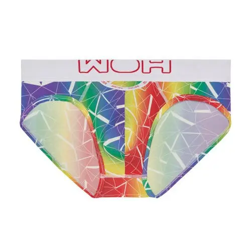 HOM Woh Sexy Fun Mini Briefs - Multico Print