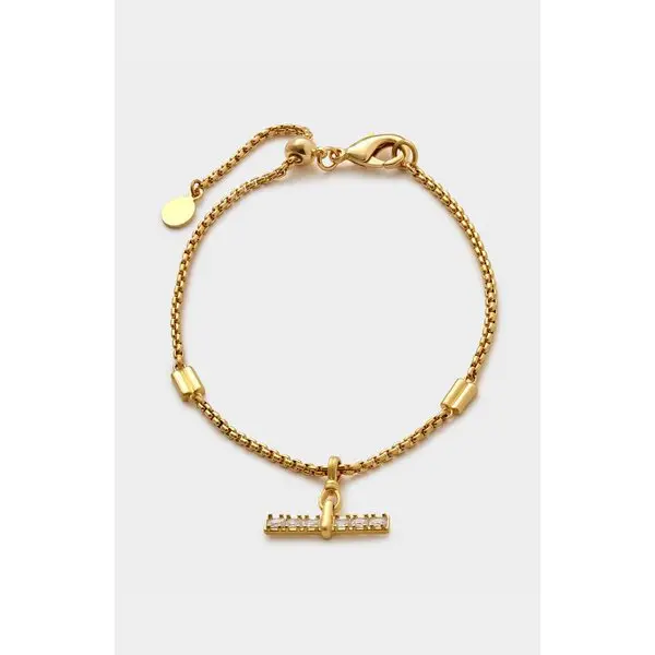 KATIE LOXTON Lustre T-bar Bracelet Bracelet