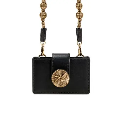 SERENA UZIYEL Alessa Card Holder - Black