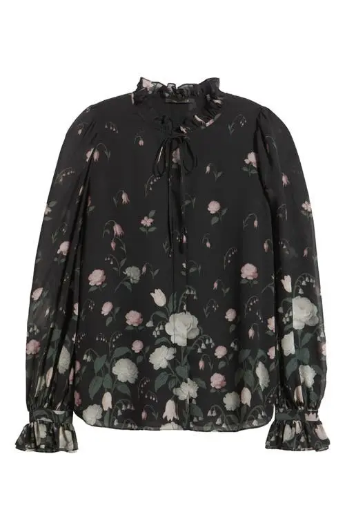 Kobi Halperin Jack Ruffled Floral Top
