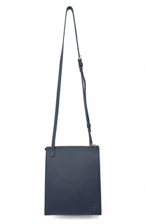 Écotorie Polly Leather Crossbody Bag - Midnight
