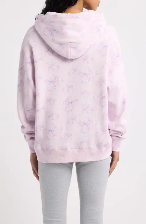 LoveShackFancy Ditsy Floral Hoodie - Iced Mauve