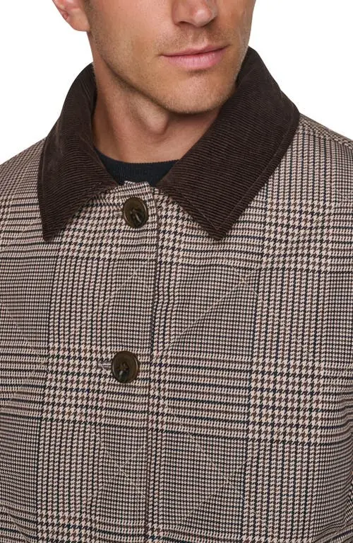 Cole Haan Oversized Diamond Quilt Reversible Jacket