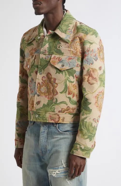 Amiri Floral Tapestry Jacket