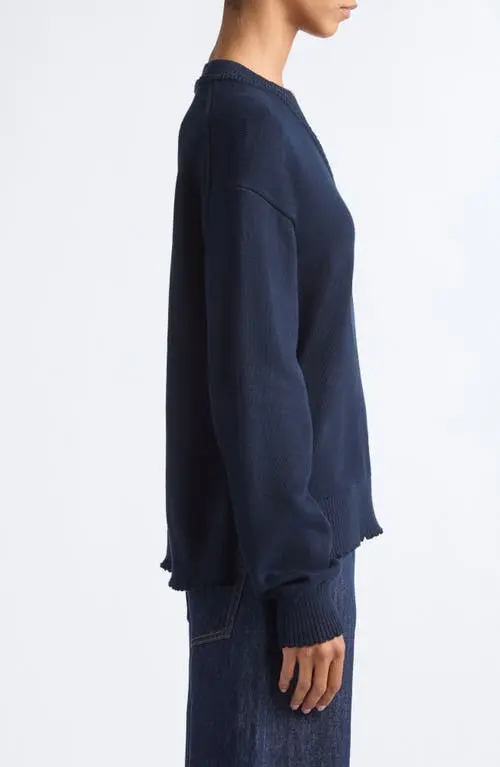 Helmut Lang Cotton V-neck Sweater