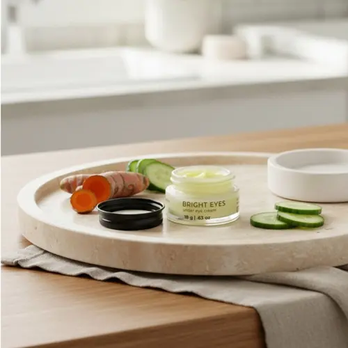 LOVE AND LIGHT BOTANICALS Bright Eyes Under Eye Cream