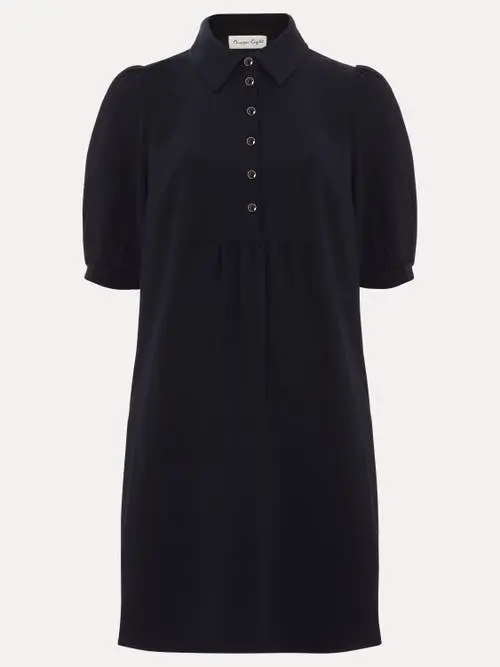 PHASE EIGHT Claudia Button Swing Mini Dress